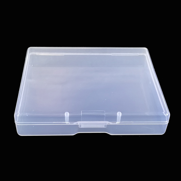 长方形塑料盒防尘包装PP小盒子螺丝零件盒透明翻盖包装收纳硬盒-阿里巴巴