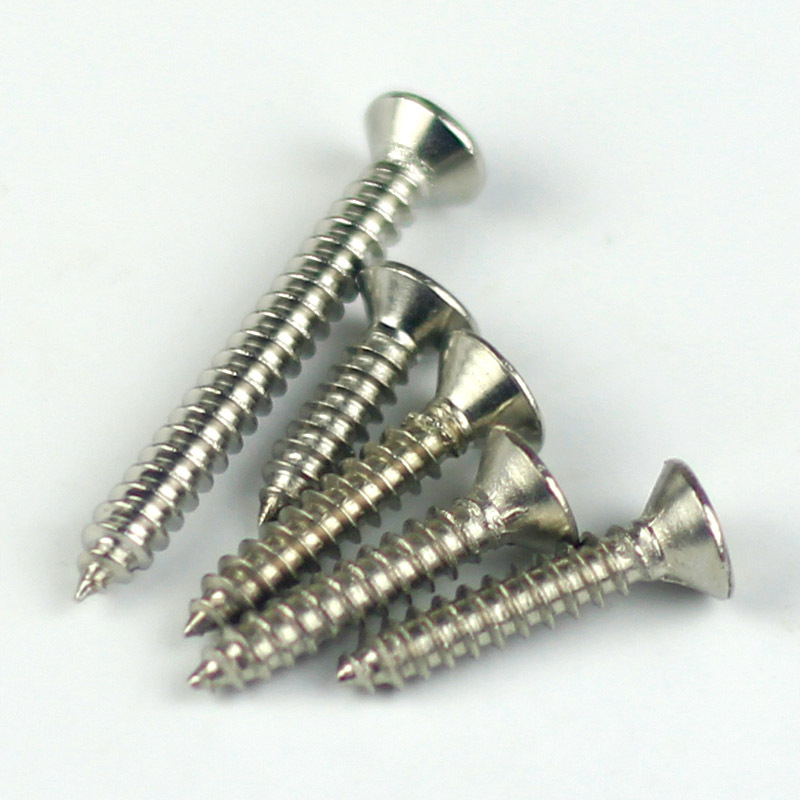 ST5.5 不锈钢304沉头自攻螺丝 平头十字自攻钉 木螺丝 GB846-85-阿里巴巴