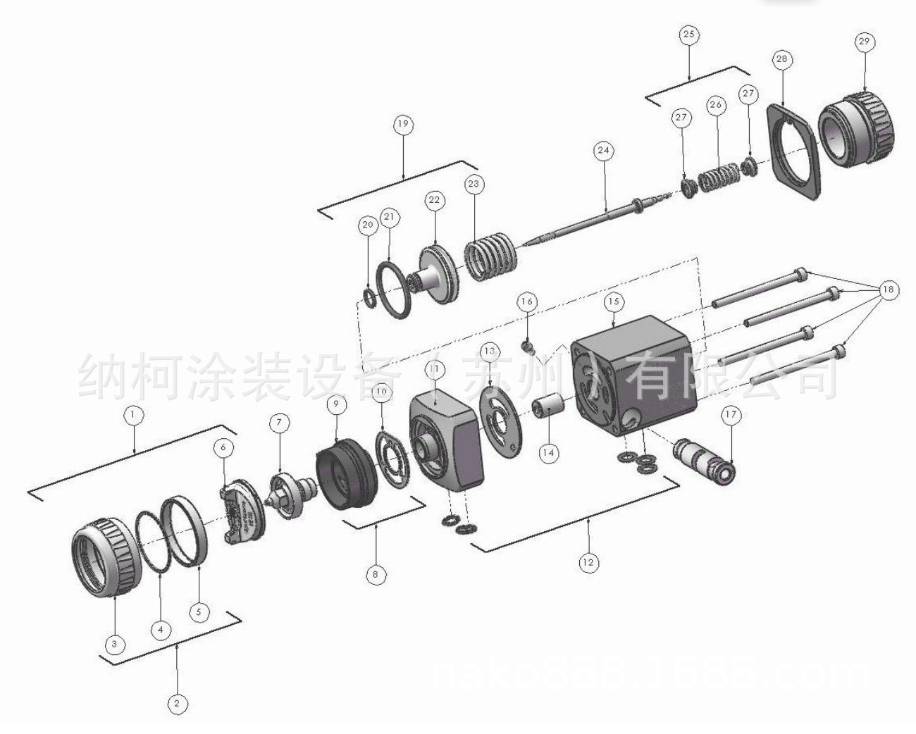 AGMD喷枪配件AGMD密封圈AGMPRO-29X-K5,AGMDPRO-9-K2，SN-98-K2-阿里巴巴
