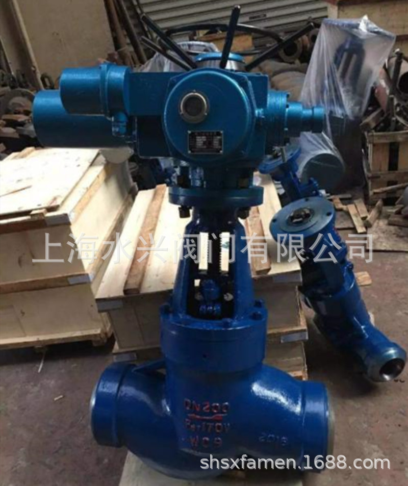 Z961Y-64C-DN450电动焊接闸阀 铸钢电动闸阀 电站专用阀-阿里巴巴