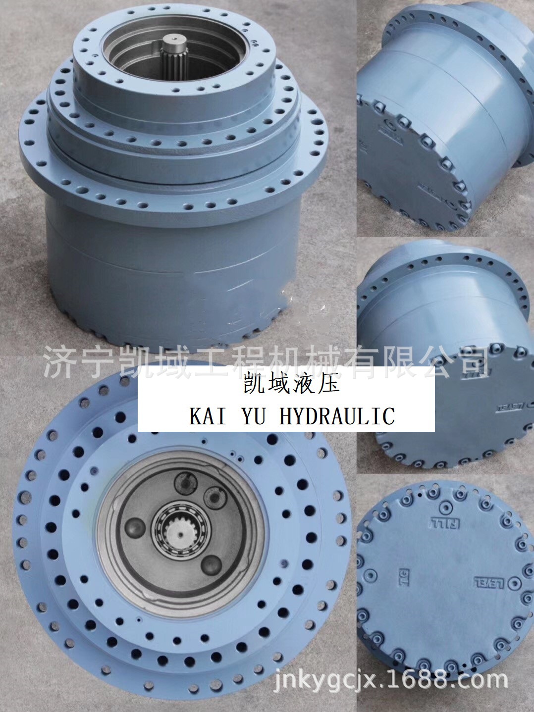 现代R225-9挖掘机行走减速机 31N6-40040 现代挖机行走齿轮箱总成-阿里巴巴