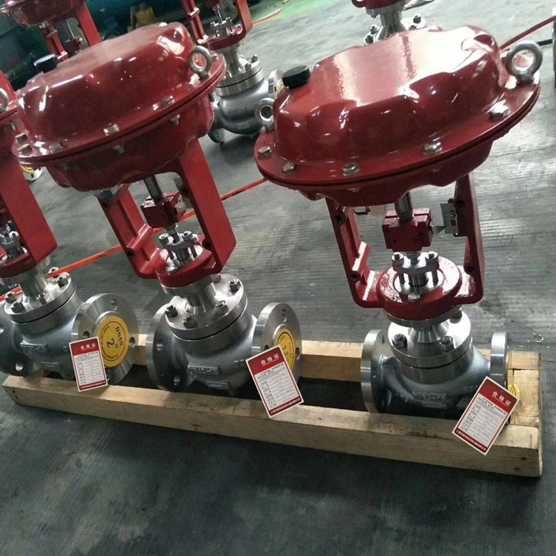 ZJHP-16K气动调节阀不锈钢气动流量调节阀压力调节阀带手轮-阿里巴巴