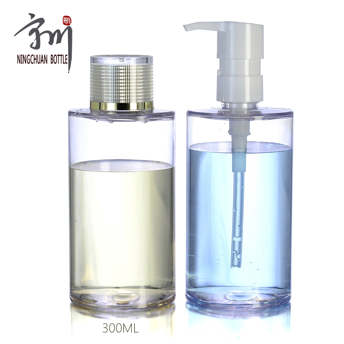 化妆品包材厂家300ml化妆品卸妆水乳petg厚壁瓶透明瓶厚底注吹瓶-阿里巴巴