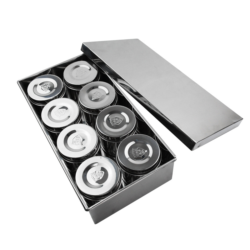 304/201食品留样盒不锈钢小号圆形留样罐带盖幼儿园学校留样瓶-阿里巴巴