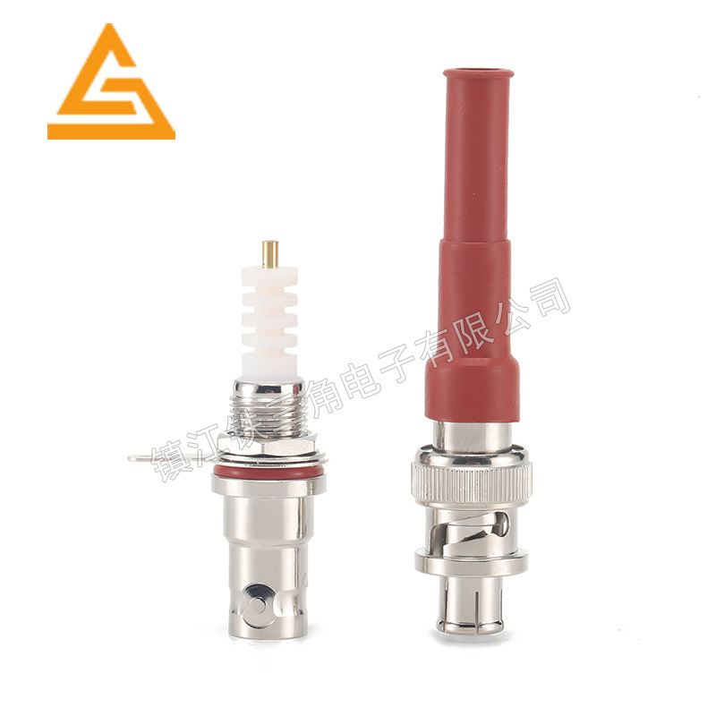 高压BNC连接器 耐压5000v伏 SHV头50-4接头耐高压 SHV头配接头-阿里巴巴