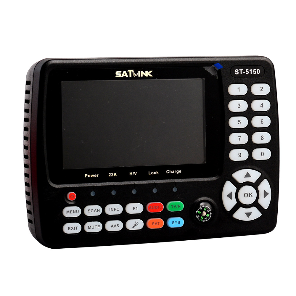 SATLINK ST-5150 DVB-S2/T2/C HD Satellite TV Finder高清寻星仪-阿里巴巴