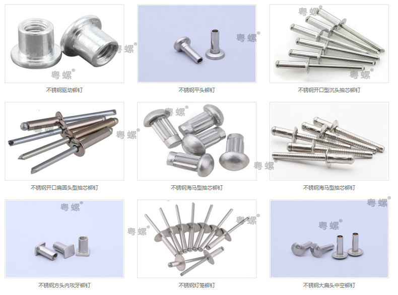 制造 封闭铆钉/封闭型抽芯铆钉 -阿里巴巴
