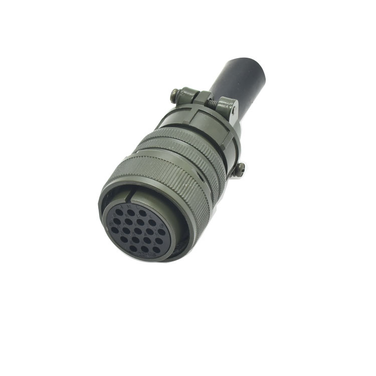 5015航空插头MS3106A22-14S直头螺纹锁紧19芯连接器-阿里巴巴