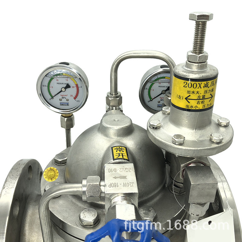 200X-16P不锈钢减压阀泉州质启可调减压阀自来水可调式稳压阀100-阿里巴巴