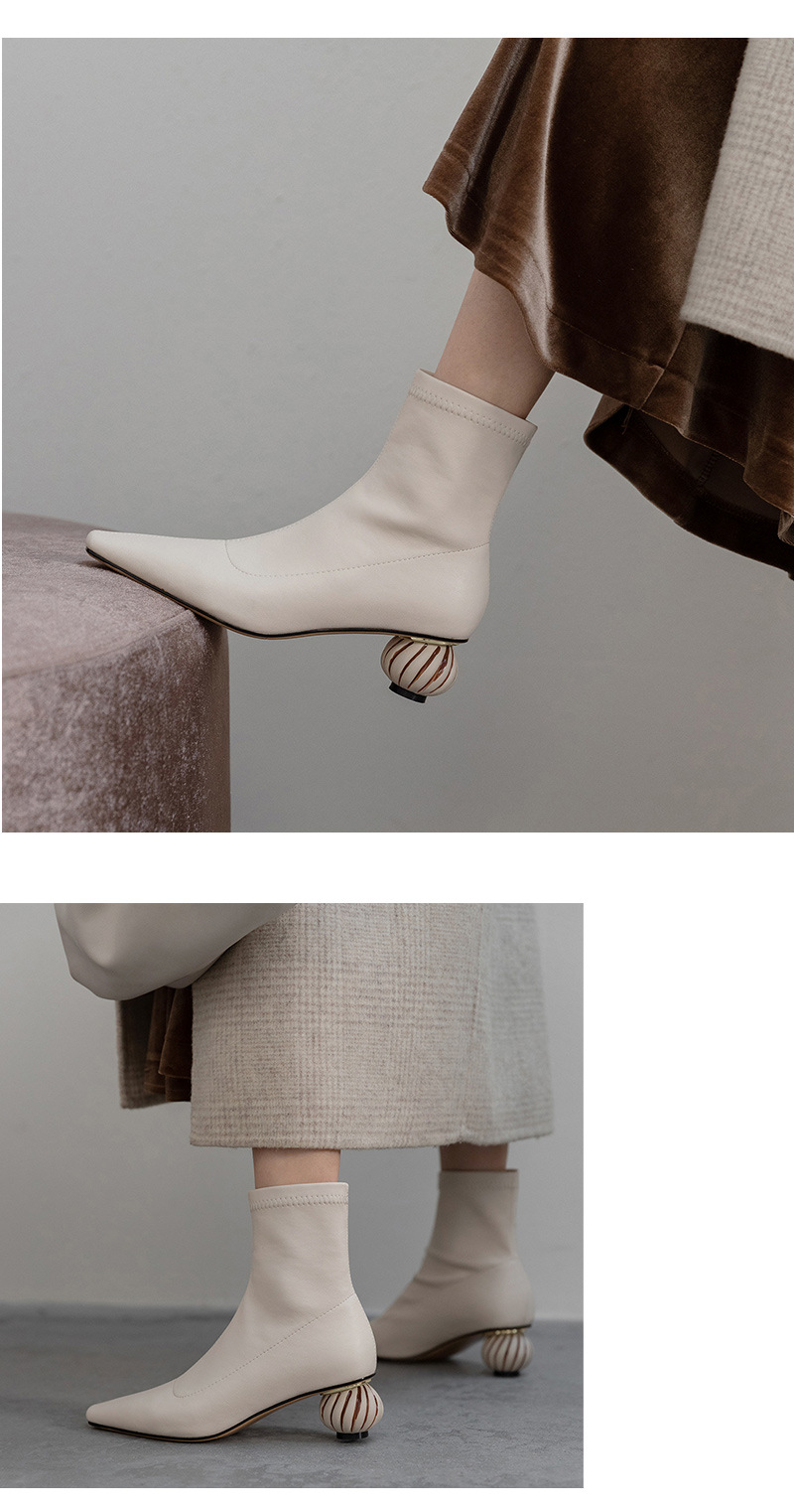 Chiko Chana Square Toe Block Heels Boots