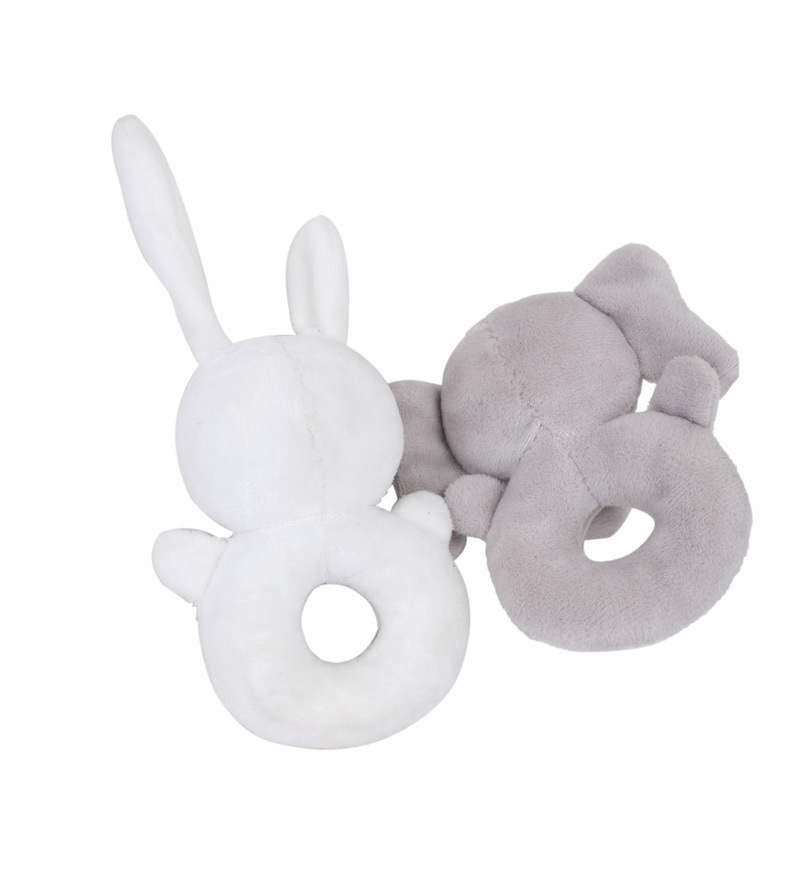 BBSKY婴儿手摇铃卡通动物BB棒手摇圈宝宝毛绒玩具圆手摇铃手抓棒-阿里巴巴