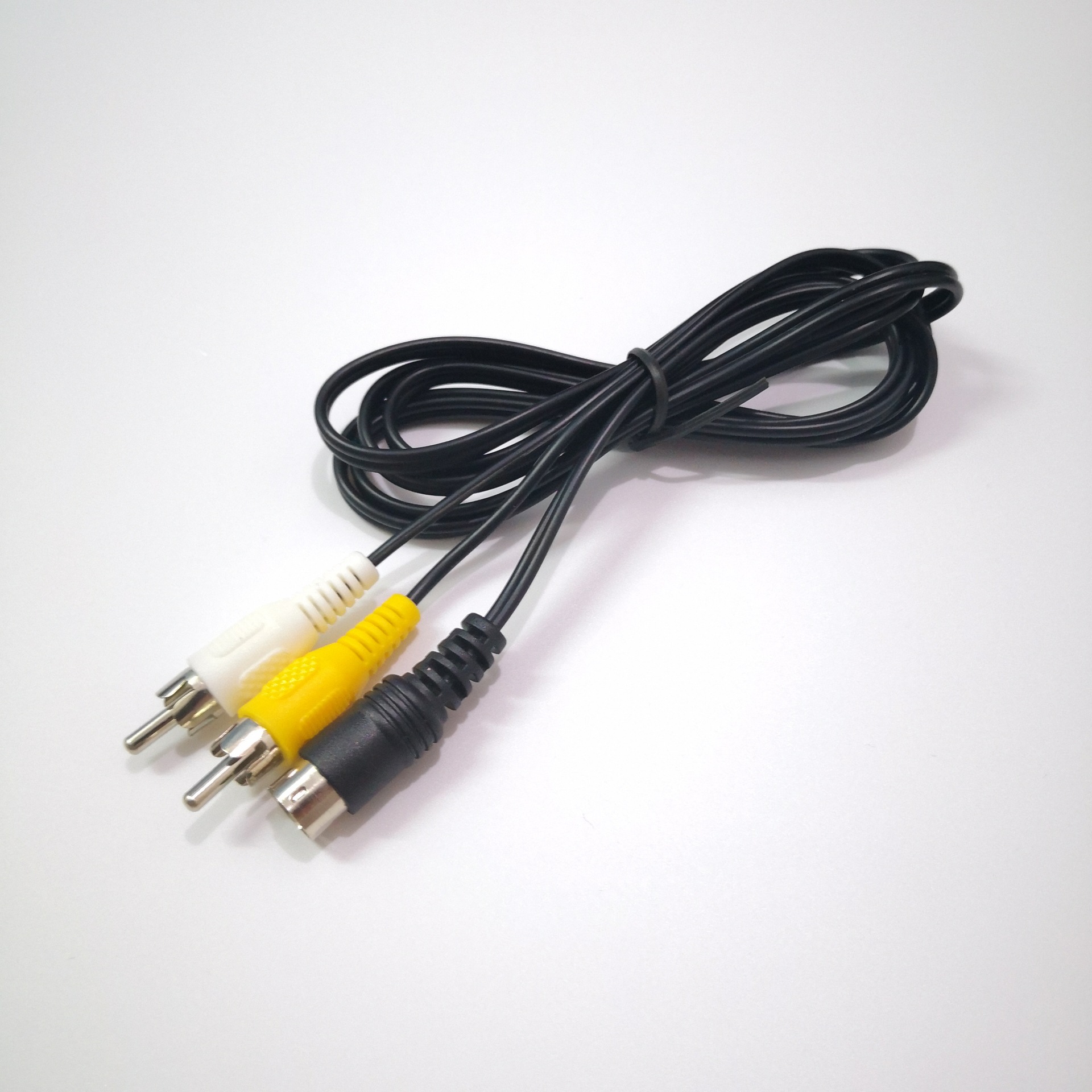 适用于SEGA Genesis/MD 2AV Cable 世嘉二代两排AV线 3针接口1.5M-阿里巴巴