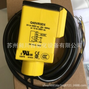 BANNER邦纳 Q45VR3DX 直反式光电传感器全新原装正品特价-阿里巴巴