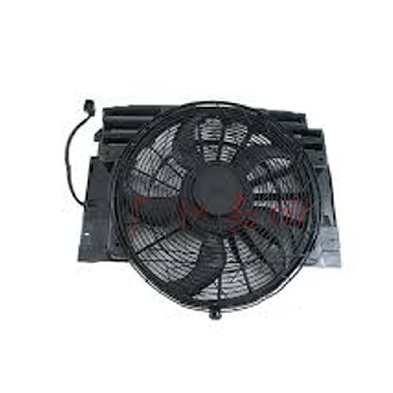 厂家供应适用于X5 E53冷凝散热器水箱风扇64546921381-阿里巴巴