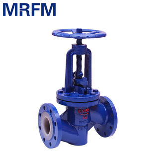 厂家供应J41F46-16C工业法兰衬氟阀门单向常温手动截止阀-阿里巴巴