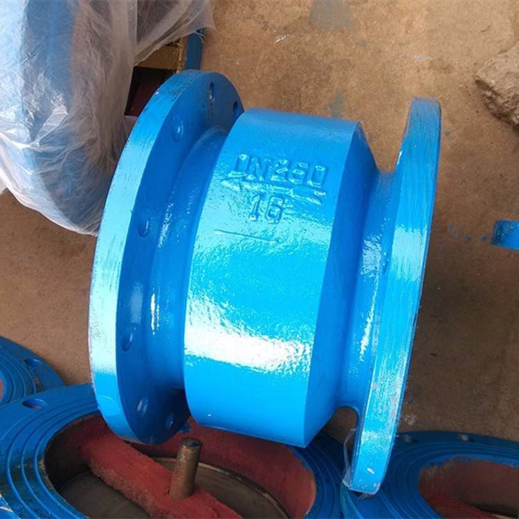 HC41X-16C(B碳钢体不锈钢芯)消声立式法兰止回阀单向阀DN200 8寸-阿里巴巴