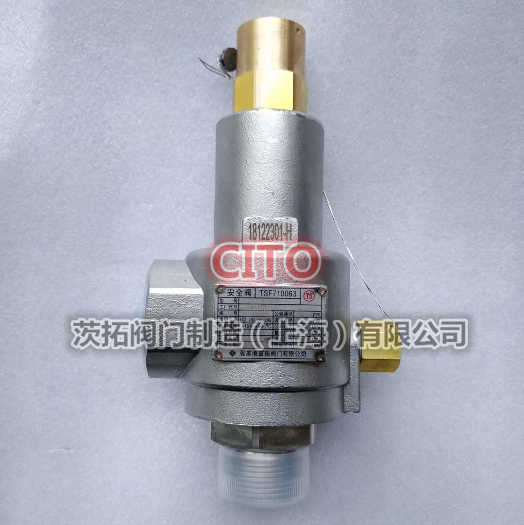 张家港富瑞阀门DAH-25 DA22Y-40P低温安全阀 天然气LNG液氧液氮用-阿里巴巴