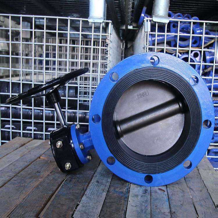 手动涡轮式D341X-10/16QC法兰软密封蝶阀 球墨铸铁衬胶软密封阀门-阿里巴巴