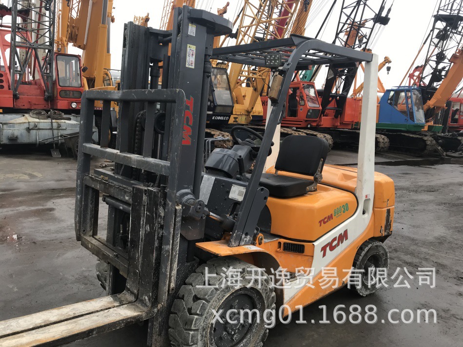 日本叉车3吨叉车 TCM叉车 FD30T6叉车 3吨叉车 标准叉车 带侧移器-阿里巴巴