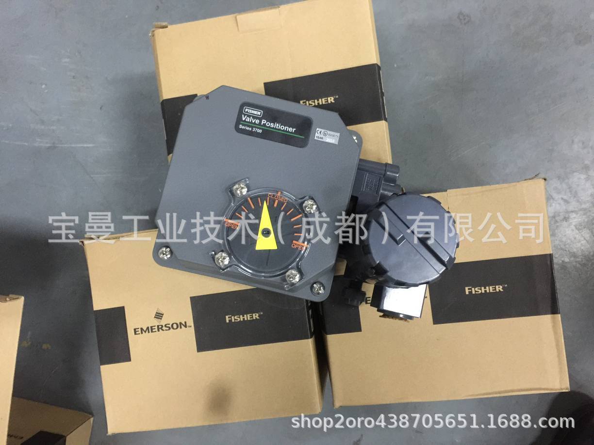 Fisher费希尔3720电气阀门定位器带3722电气转换器角行程执行器-阿里巴巴