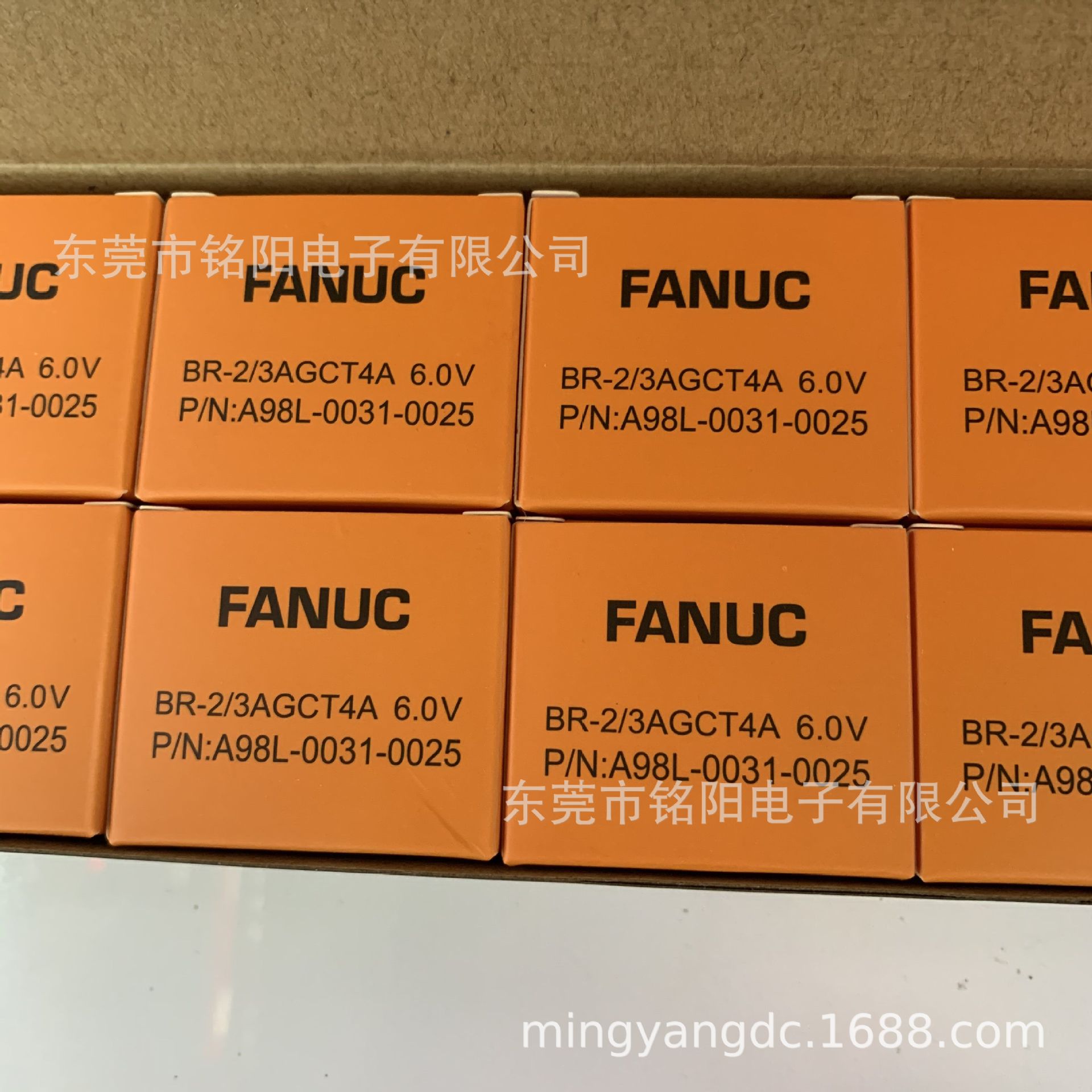 原装发那科BR-2/3AGCT4A 6V数控机床FANUC系统电池-阿里巴巴