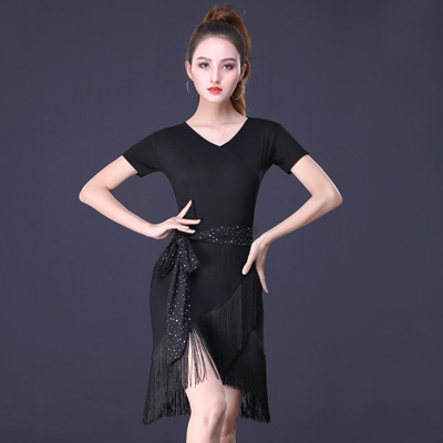 Latin dance clothes tassels on the adult female new dress uniforms ...