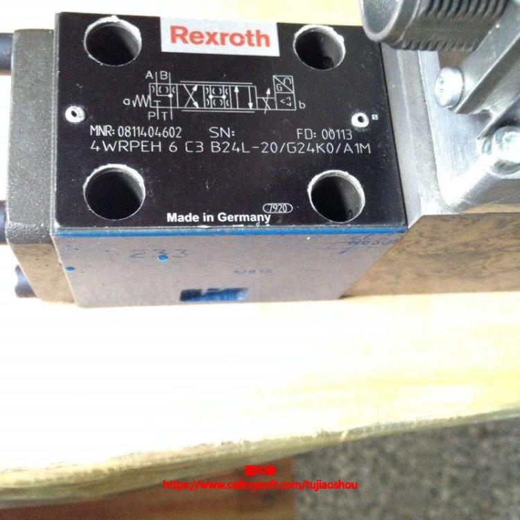 4WRPEH6C3B40L-2X/G24KO/A1M力士乐比例阀，订货号：0811404603-阿里巴巴