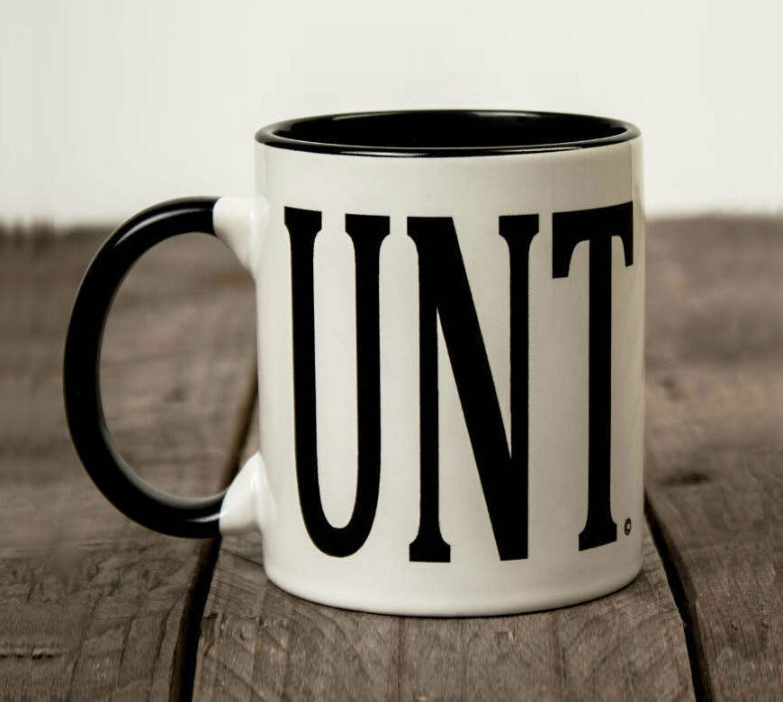 COCK英文CUNT陶瓷咖啡马克杯水杯OCK情人节礼物UNT字母Coffee Mug-阿里巴巴