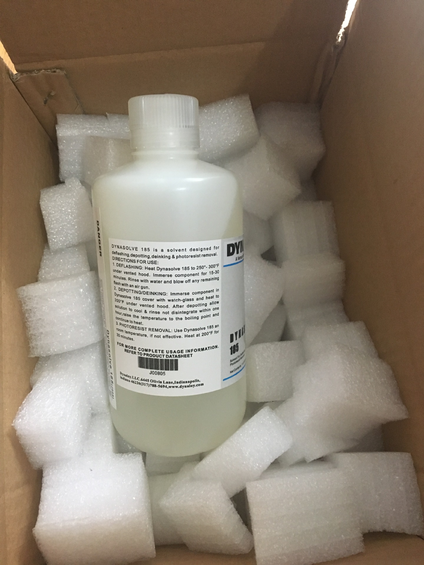 美国DYNASOLVE环氧树脂溶解剂 dynasolve185 500ml-阿里巴巴