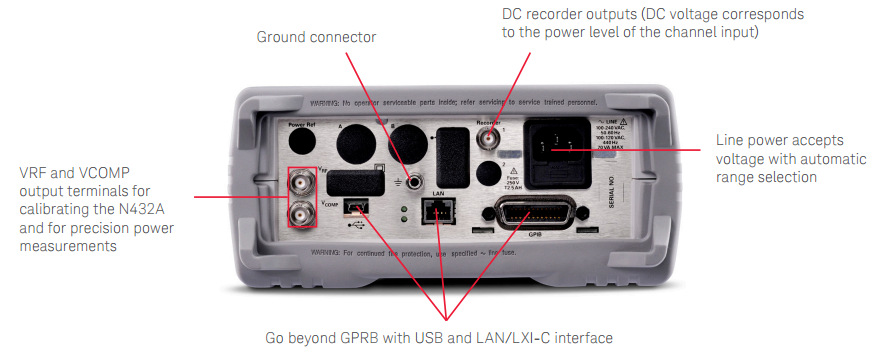 是德N432A 热敏电阻功率计 是德美国总代理-阿里巴巴