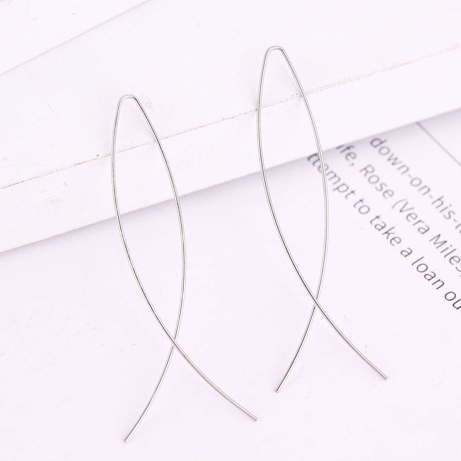 Wholesale explosion style simple wild large ring ear ring circle ...