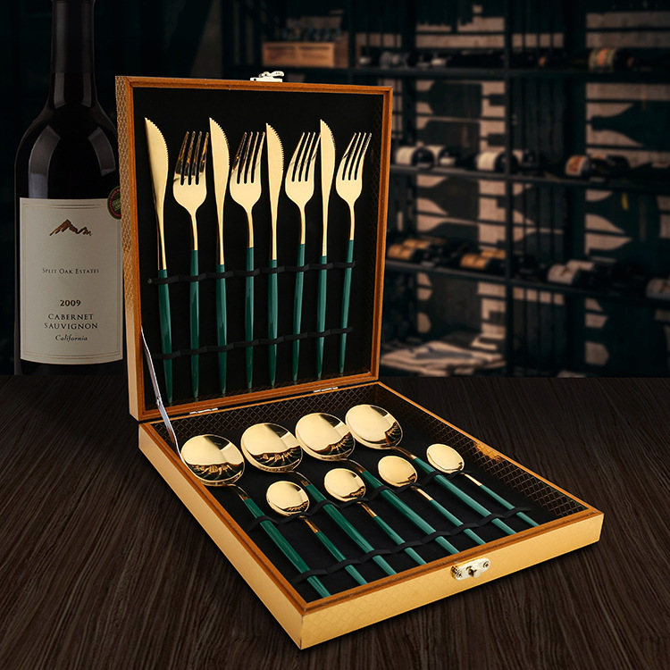 V Cross-border Portuguese tableware stainless steel steak knife and ...