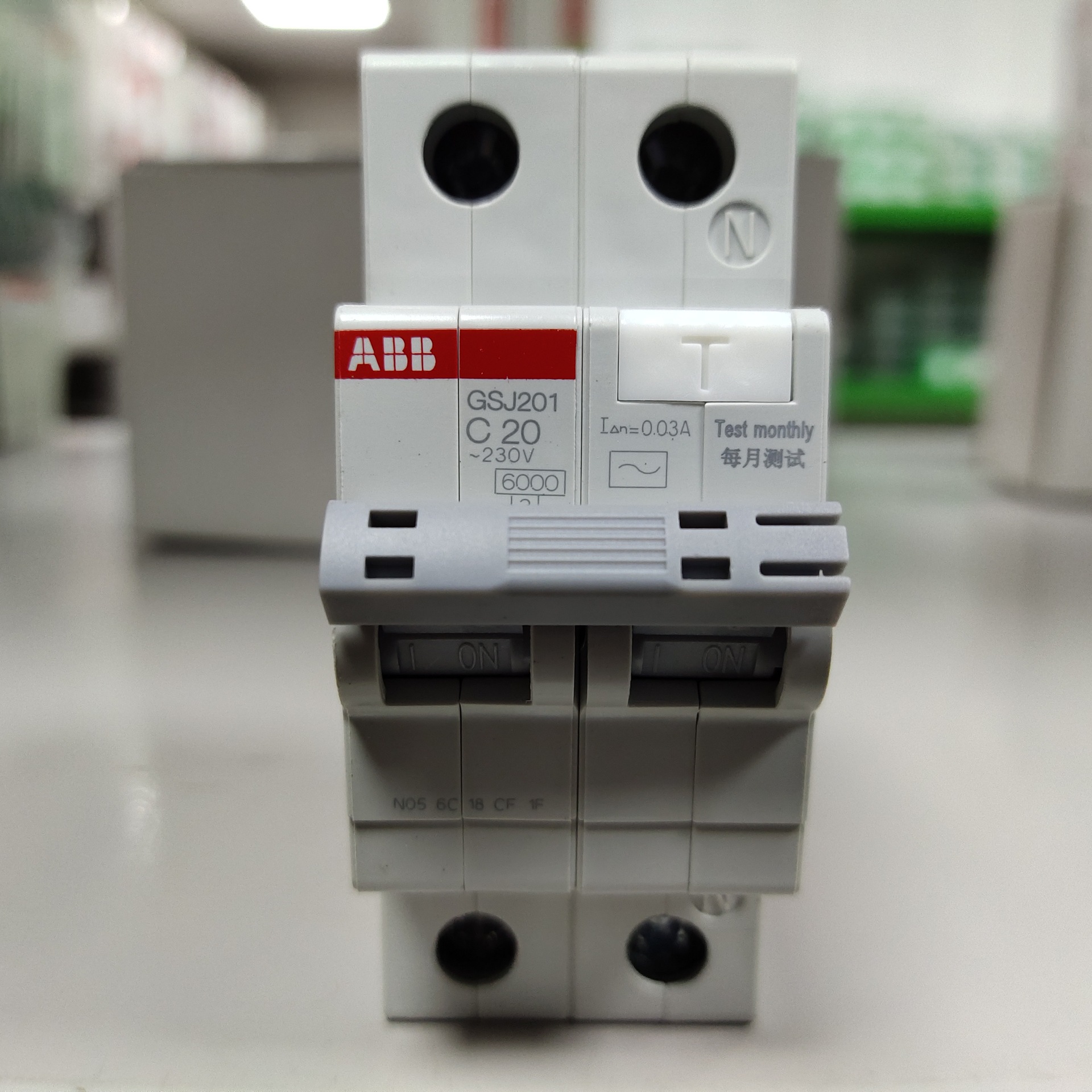 GSJ201 AC-C20/0.03，2TAZ240111R2204 ABB剩余电流动作断路器-阿里巴巴