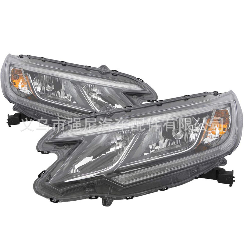 适用于2015-2016款本田CRV大灯卤素款带LED日行灯33100-T1W-A01-阿里巴巴