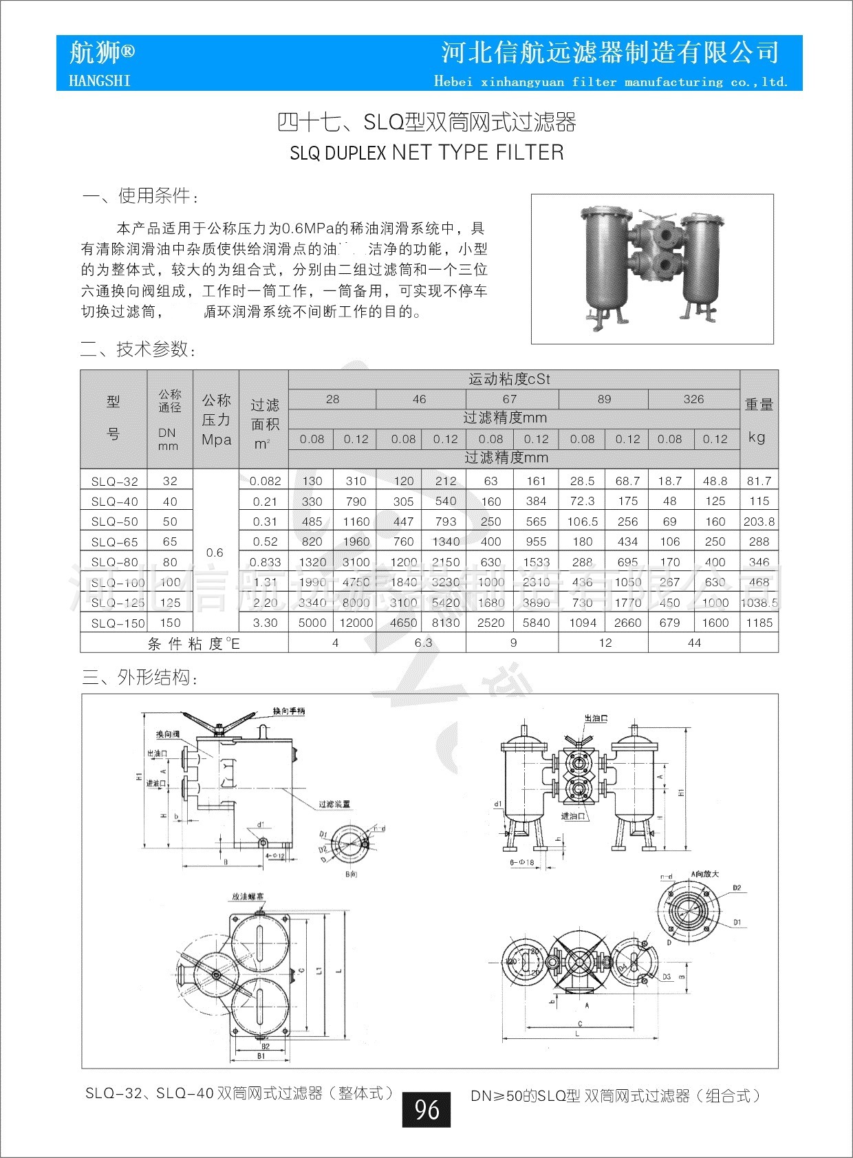 SLQ-65 双筒网式过滤器-阿里巴巴
