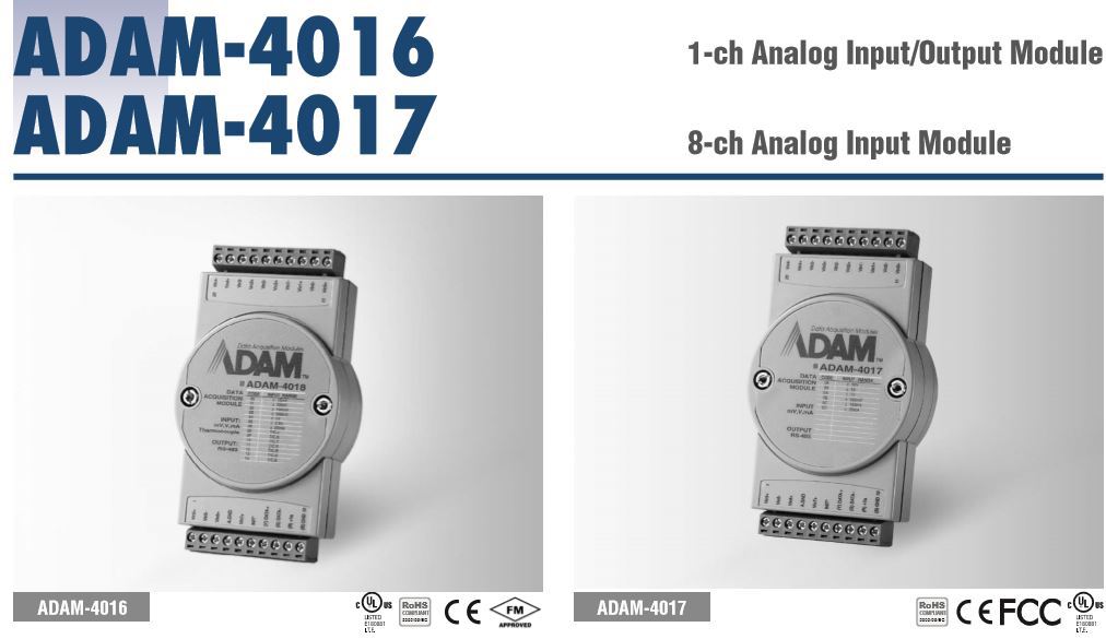 研华ADAM-4017采集模块 8路模拟量采集模块R 电流电压ADAM模块-阿里巴巴