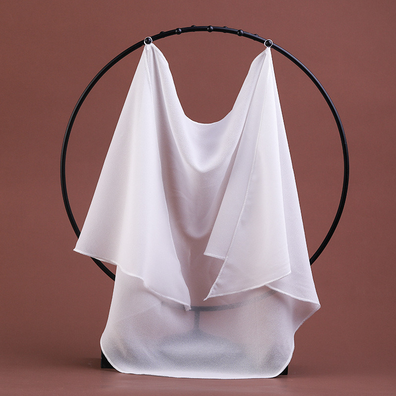 白色面纱古风遮面帘汉服面帘防晒面纱挂耳流苏遮面纱少女古装配饰-阿里巴巴