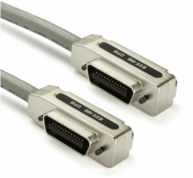 工业级IE488 ieee488数据线传输线gbip线GPIB电缆端子PCI工控总线-阿里巴巴