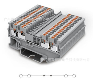 速普 TP系列弹簧接线端子 TP1.5-4-GY/OG/BU 1.5平方-阿里巴巴