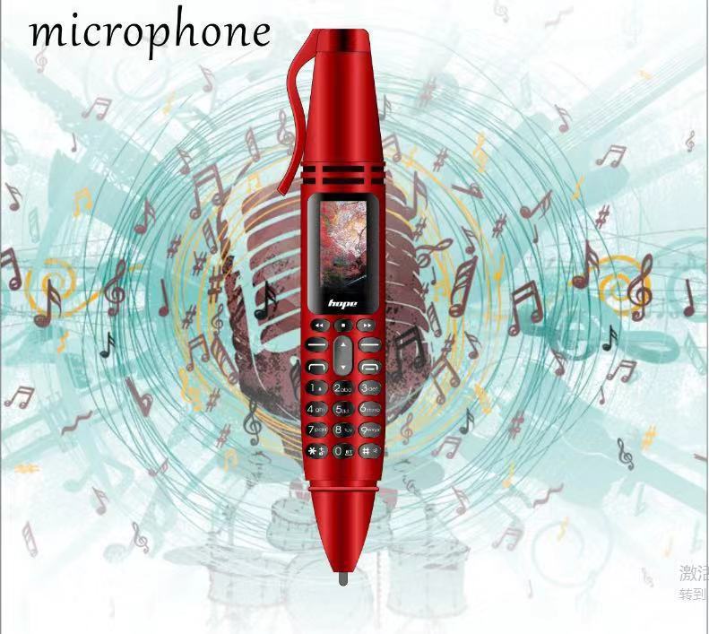 批发 跨境爆款 hope AK007创意个性迷你袖珍笔式小手机 按键手机-阿里巴巴