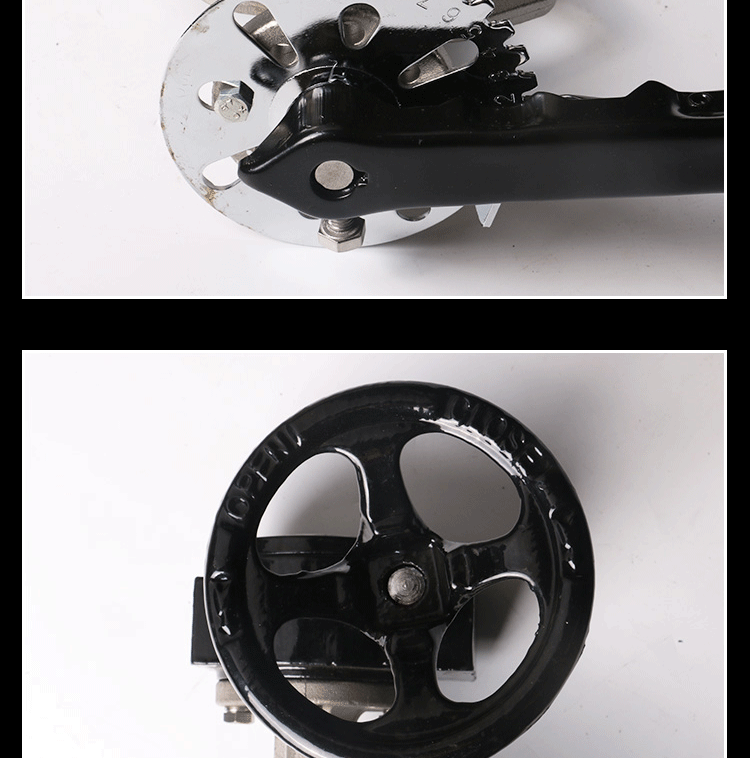 手柄涡轮对夹式四氟不锈钢蝶阀D71F-16P D371F-16P DN50 100 150-阿里巴巴