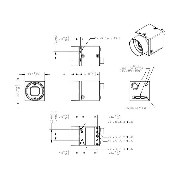 原装灰点工业相机PointGrey BFS-U3-13Y3M 170 FPS 1.3 MP USB3.0-阿里巴巴