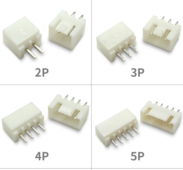 XHB2.54带扣直针 带扣插座 2P/3P/4P/5P/6P/7P/8P-12P等 插座-阿里巴巴