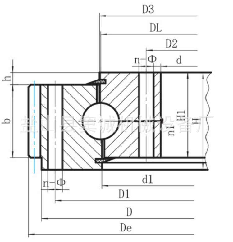 回转支承现货 外齿 011.10.100小型齿轮回转支承 转盘轴承-阿里巴巴