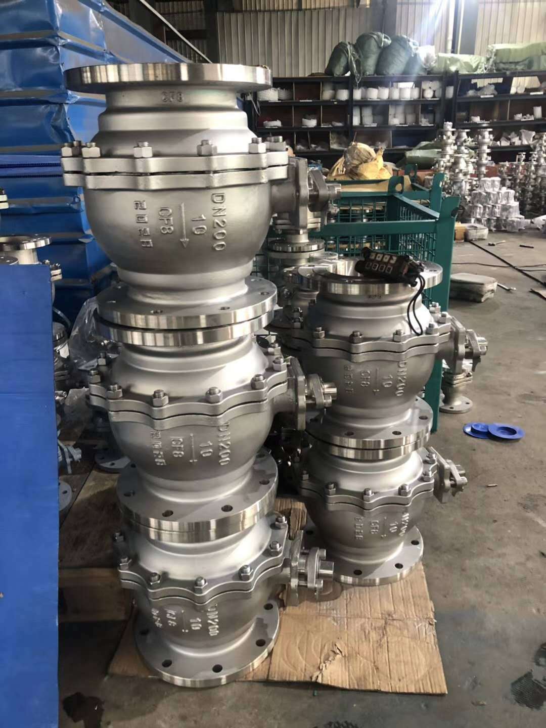 QV347H-16P DN200 不锈钢V型球阀 不锈钢V型固定球阀 温州球阀厂-阿里巴巴