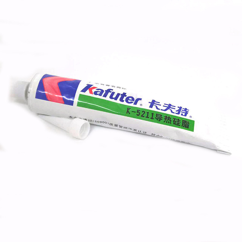 卡夫特K-5211导热硅脂LED灯散热胶CPU散热硅脂白色1.2系数包邮-阿里巴巴
