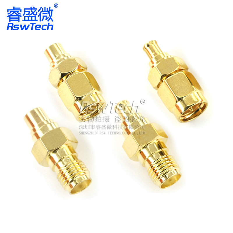 SMA/MCX转接头SMA/MCX-KJ-KK-JJ公转母头 SMA转MCX射频同轴连接器-阿里巴巴