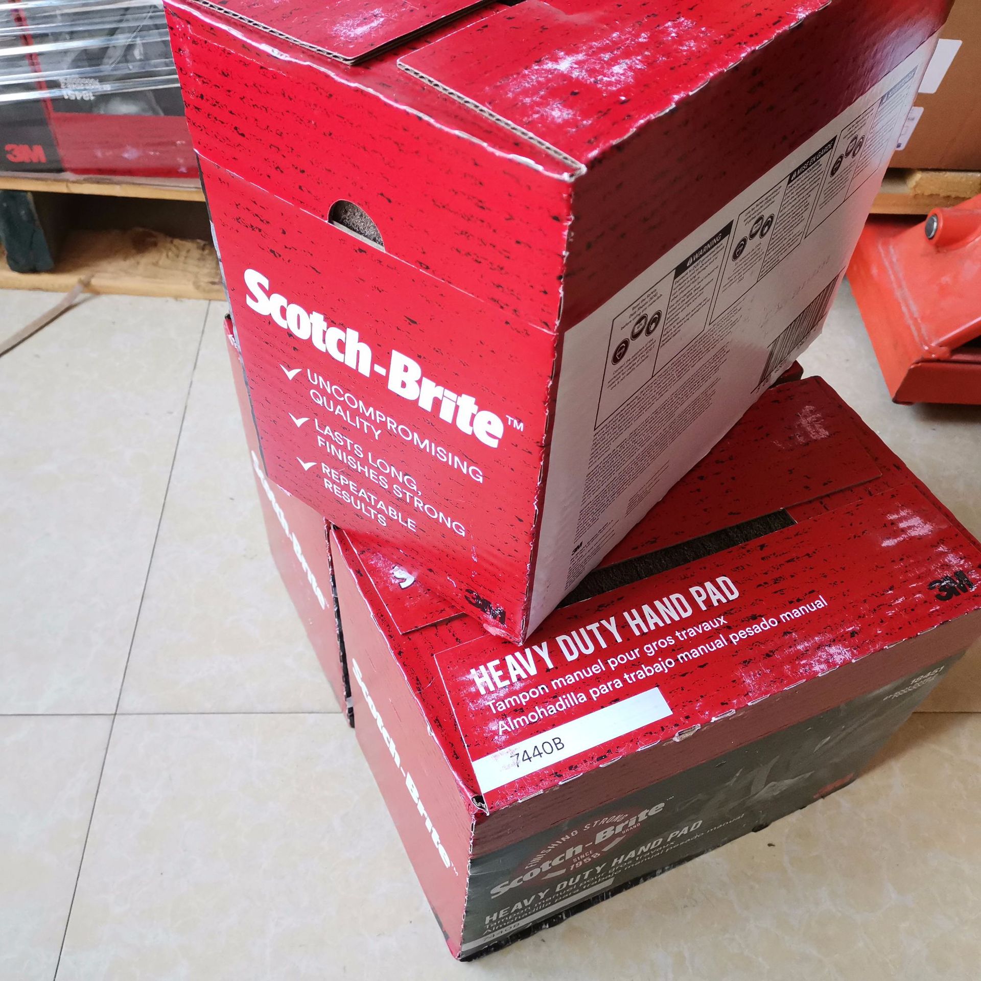 3M7440B重切削百洁布3M Scotch-Brite Heavy Duty Hand Pad 7440B-阿里巴巴