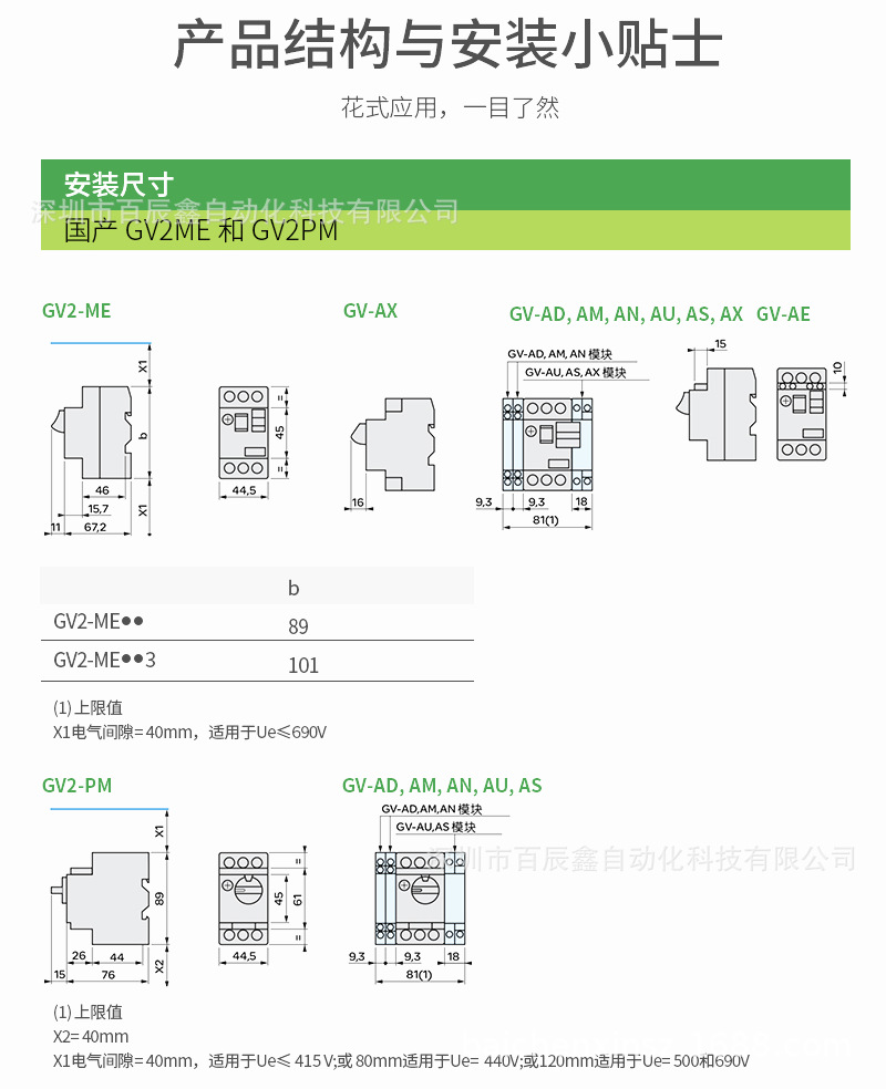 代理全新电动机保护断路器GV2PM08C 10C 14C 16C 20C 21C原厂-阿里巴巴
