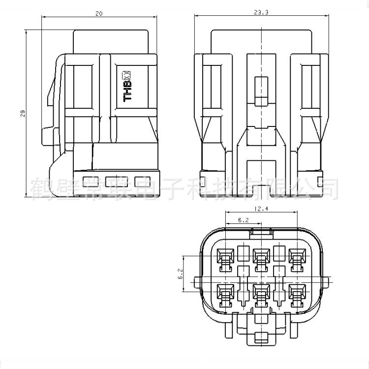 PP0492701 天海原装THB接插件连接器 DJ7061-1.8-21 黑 200*6/X-阿里巴巴